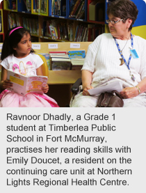 Fort McMurray program bridges generations | Alberta Health Services