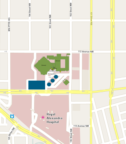 Getting to the Glenrose Rehabilitation Hospital (GRH)